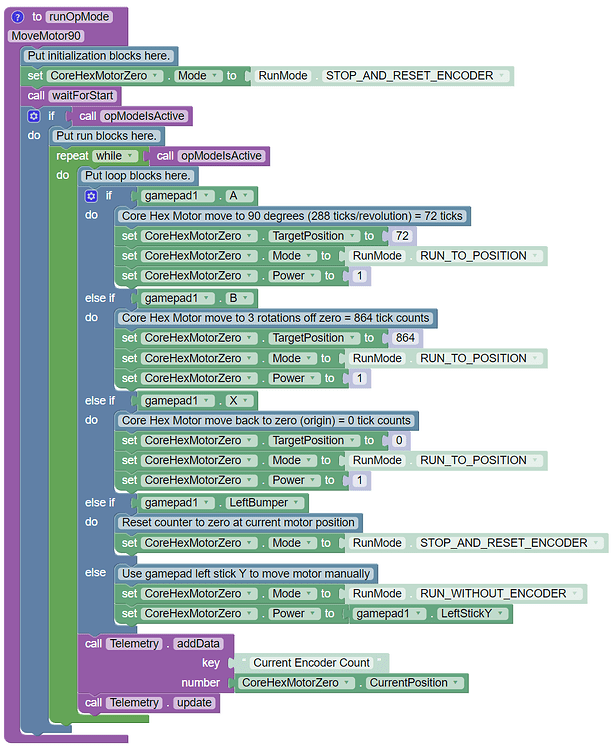 How do I use the blocks's encoder features? - Software - FIRST Tech Challenge Community